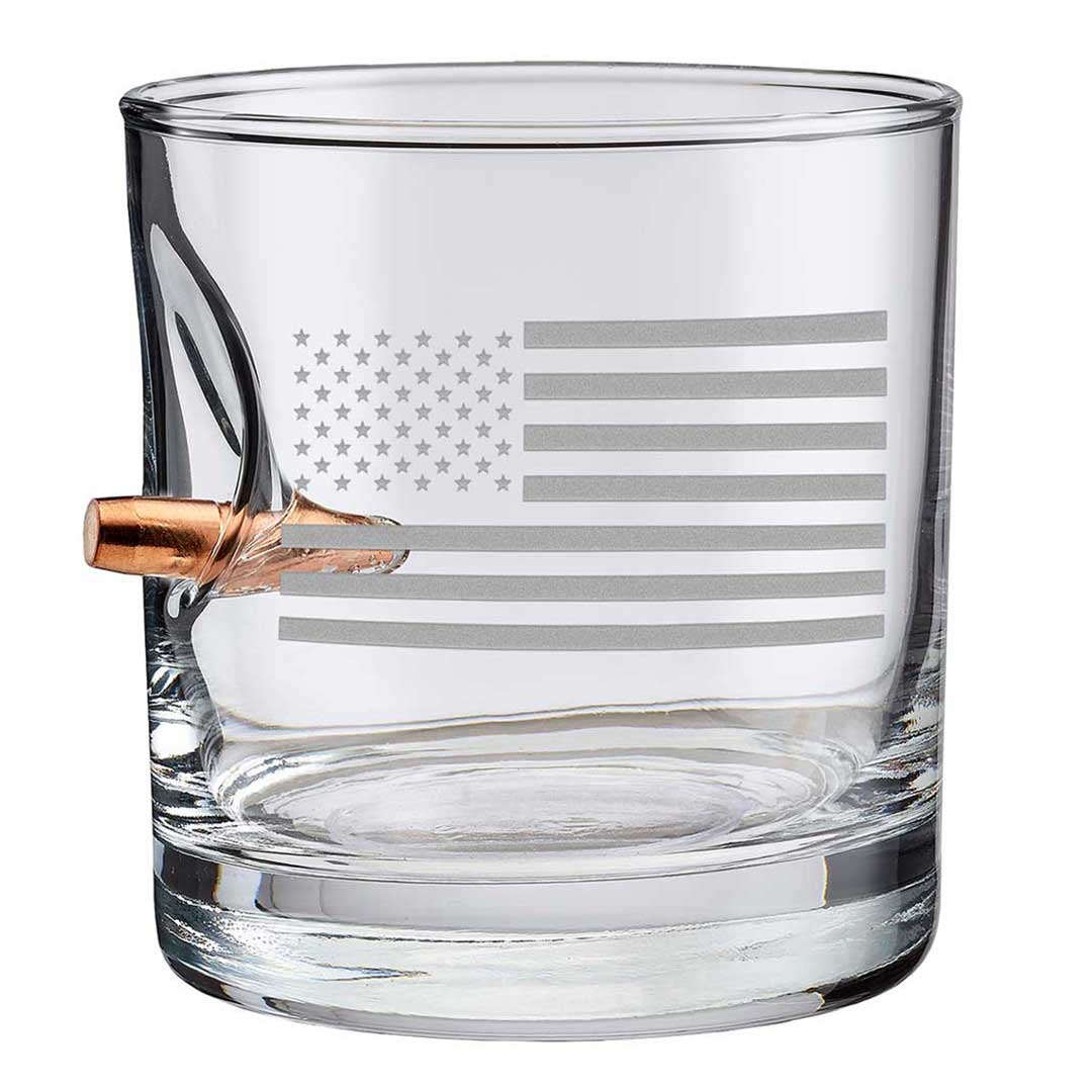 US Flag Rocks Glass - 11oz – Patriots For America
